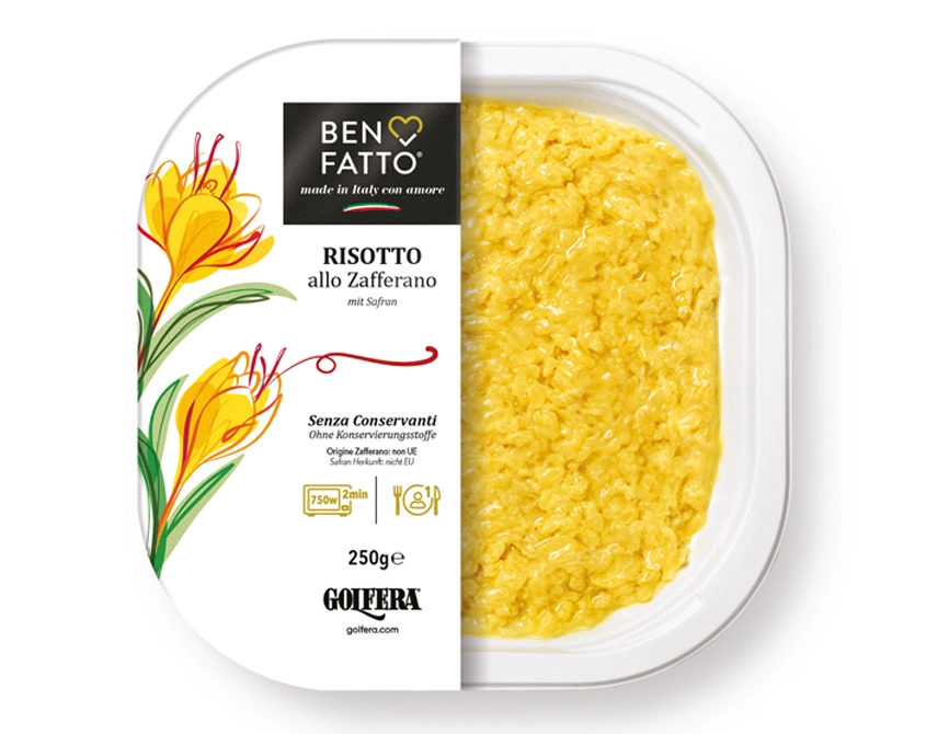 Saffran Risotto - Golfera