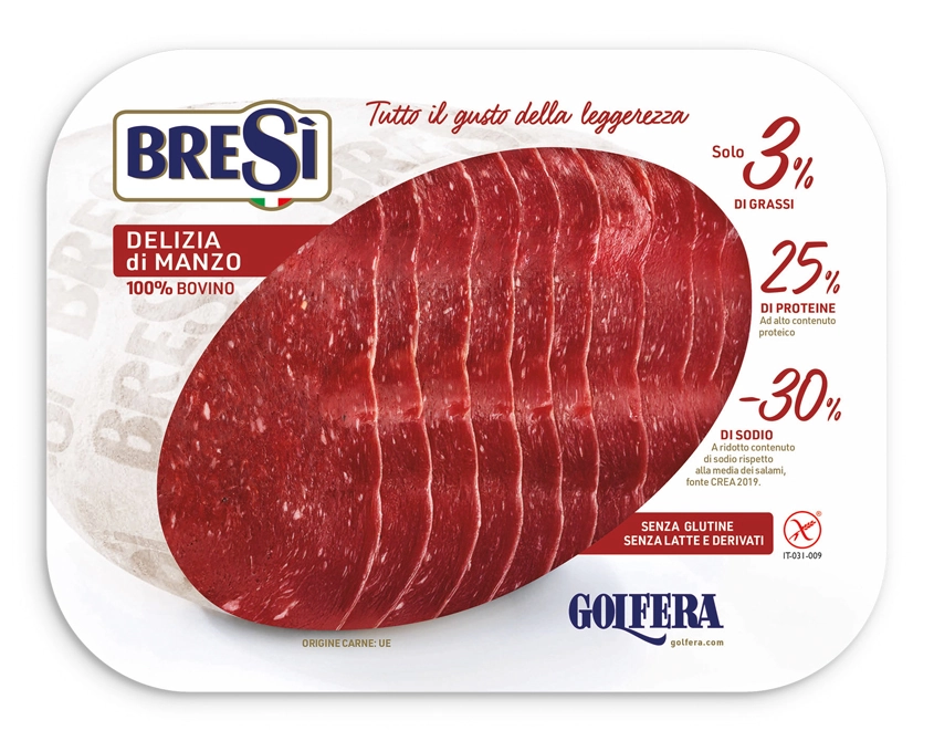 Bresì saucisson de boeuf 75g - Golfera