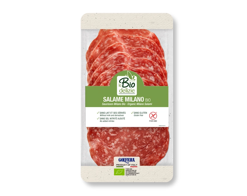 Milano saucisson Bio 80g - Golfera